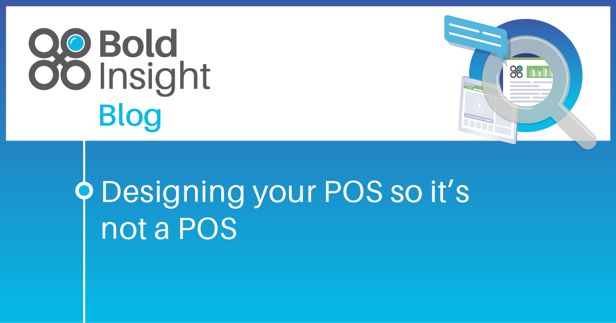 Designing your POS so it's not a POS