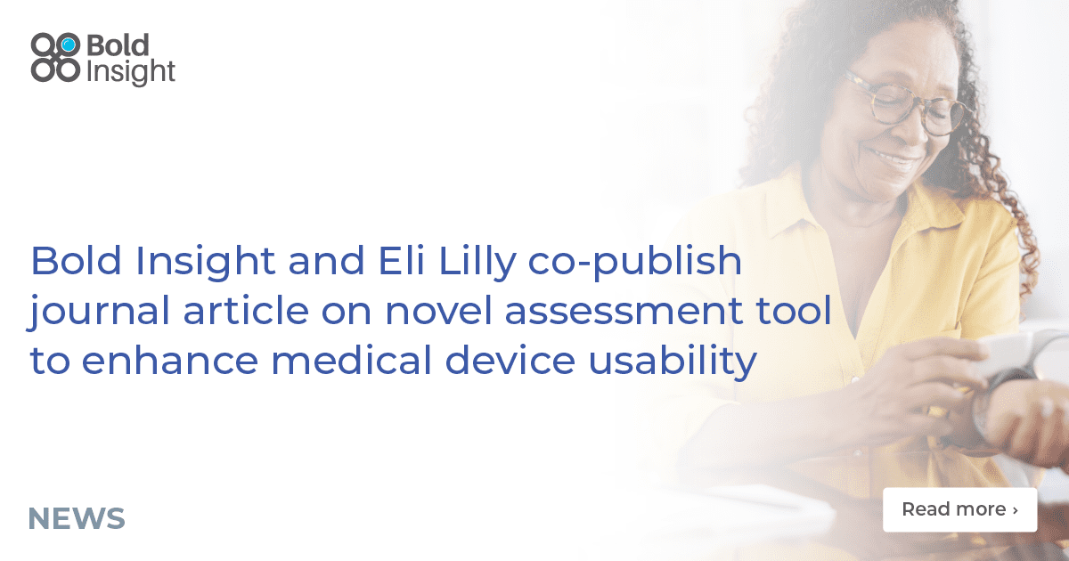 Bold Insight and Eli Lilly and Company co-publish journal article on ...